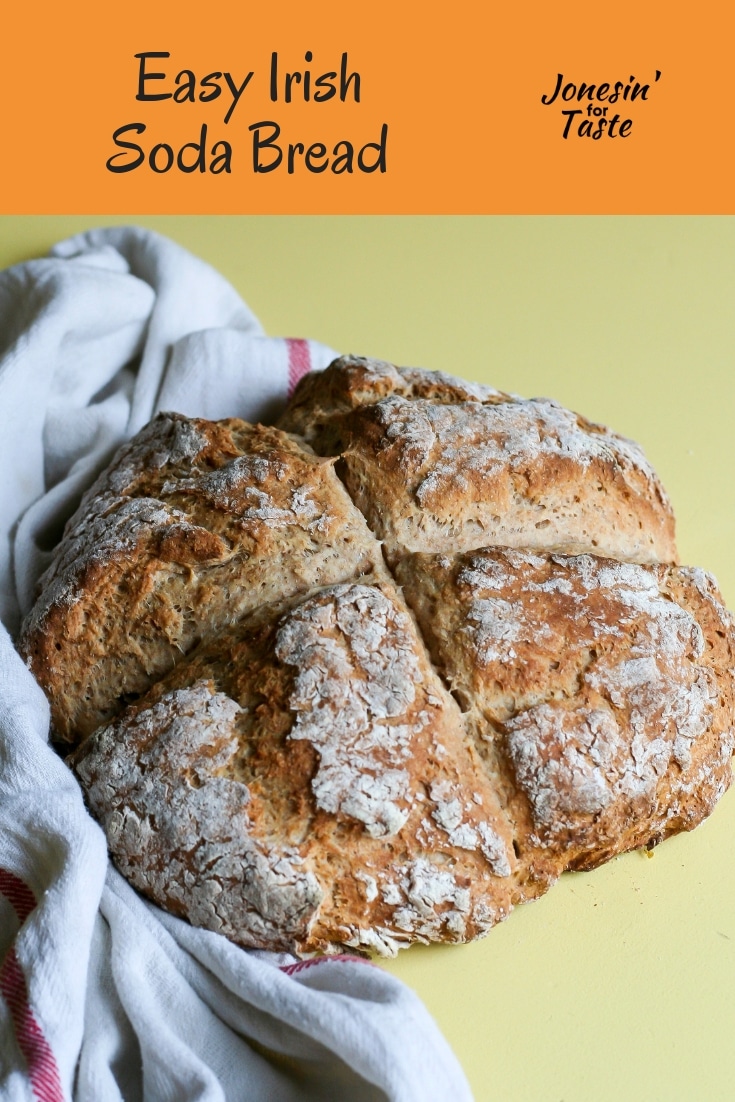 Easy Irish Soda Bread Recipe - Jonesin' For Taste
