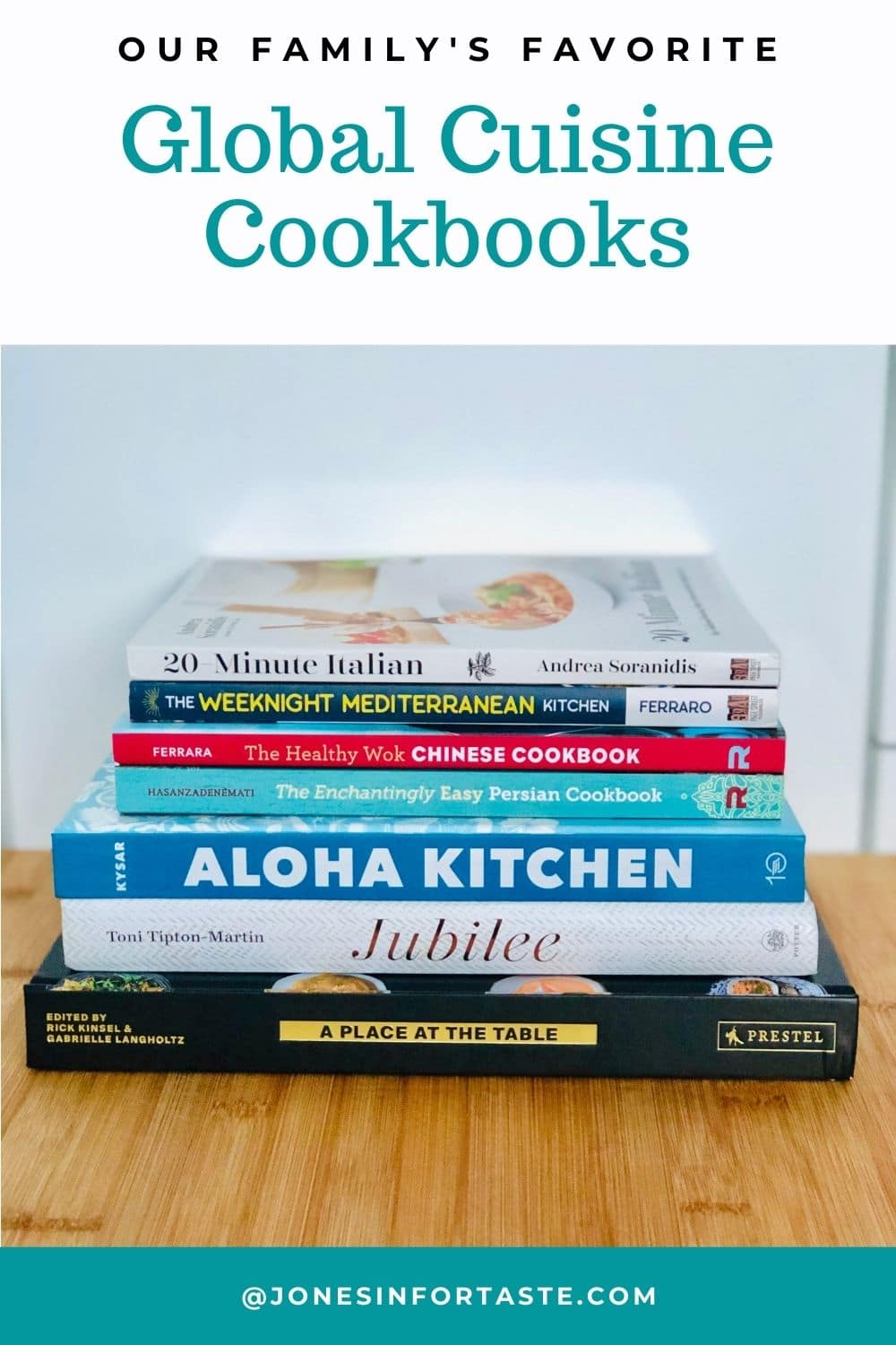 Family Favorite International Cuisines Cookbooks - Jonesin' For Taste
