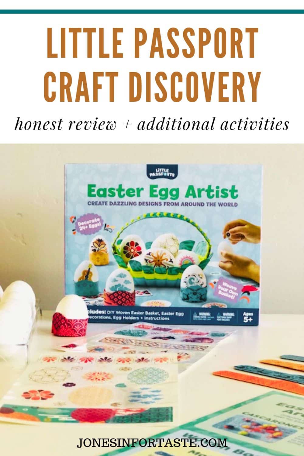 Little Passport Craft Discovery Kit Review - Jonesin' For Taste